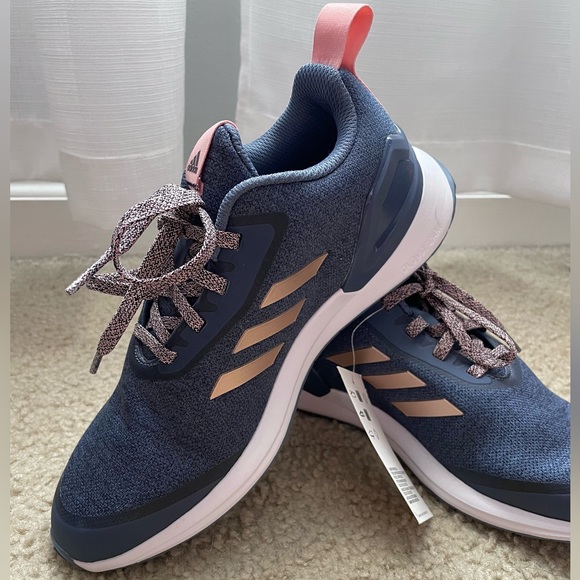 adidas | Shoes | New Adidas Blue And Pink Sneakers Size 5 Fit Like A ...